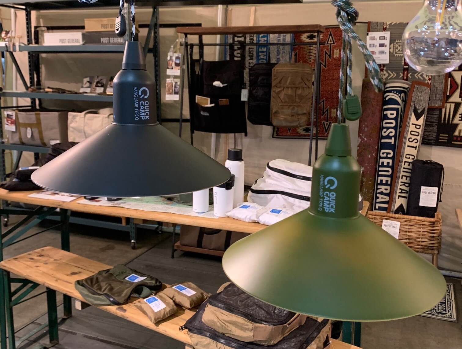 大人気の雑貨ブランド「POST GENERAL」と QUICKCAMPが初コラボ。 ｜活動報告｜QUICKCAMP(クイックキャンプ)公式サイト